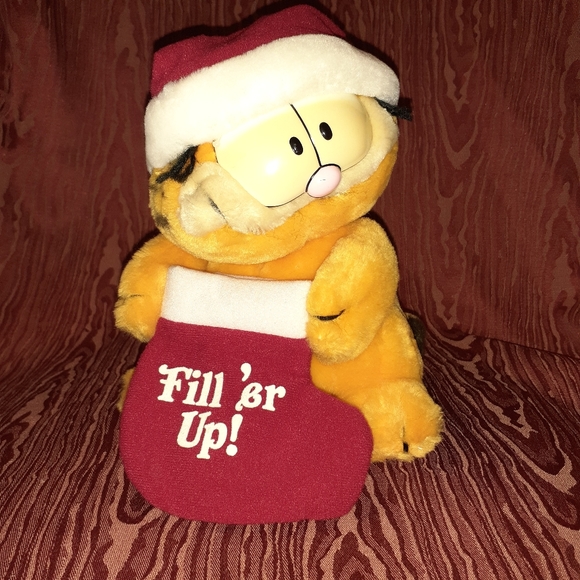 Dankin Garfield | Toys | Dankin Garfield Plush Stuffed Animal Fill Er Up | Poshmark